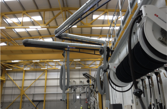 Articulating Boom Arms | Exhaust Extraction | Auto Extract Systems