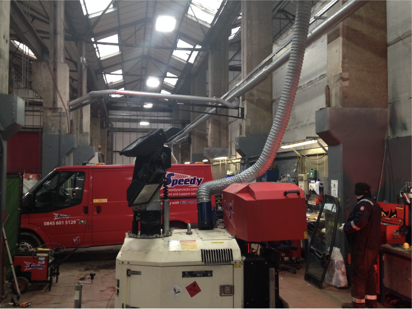 Articulating Boom Arms | Exhaust Extraction | Auto Extract Systems