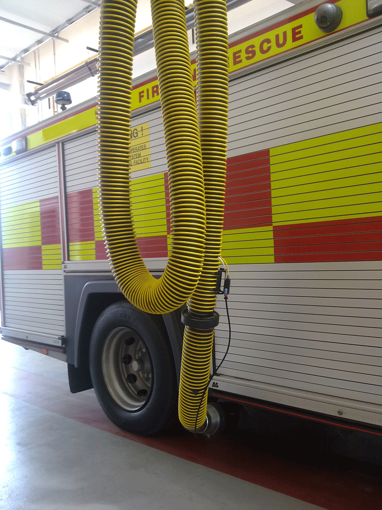 Emergency Vehicle Exhaust Fume: County Fire Service | The LEV Experts