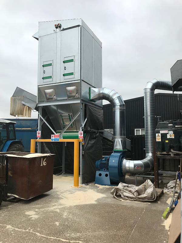 Small Workshop Dust Extraction Case Study | Auto Extract Systems